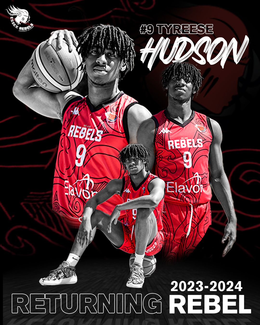 HUDSON GOES INTO THIRD YEAR AS A REBEL - Essex Rebels