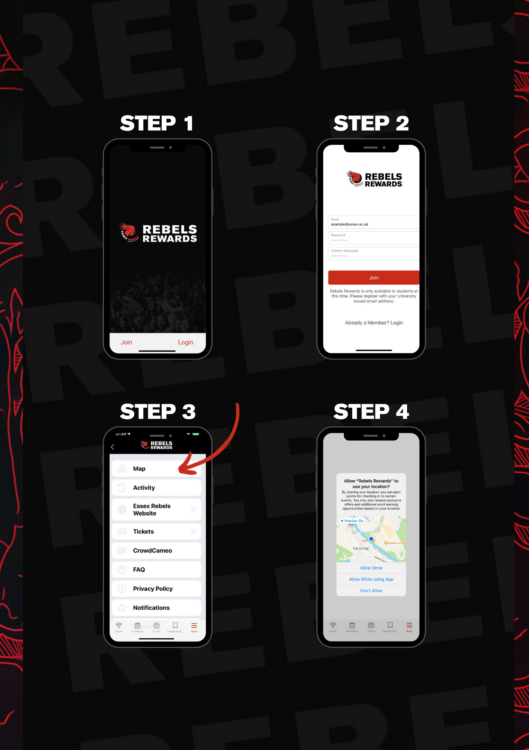 Rebels Rewards - Essex Rebels