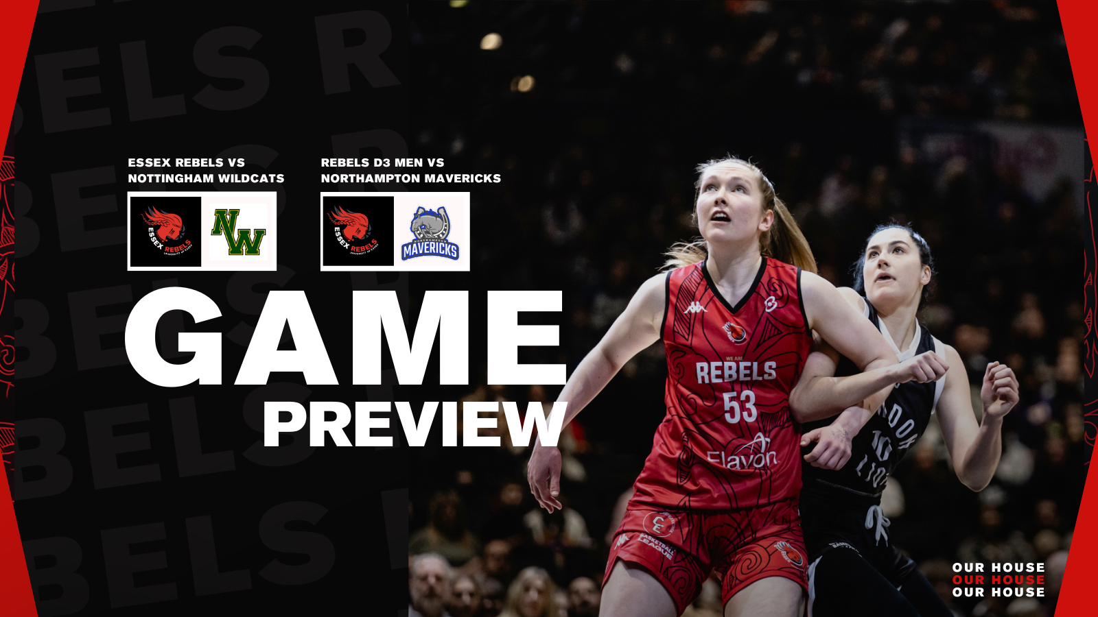 Doubleheader Game Preview: Rebels Women vs Nottingham Wildcats | Rebels ...