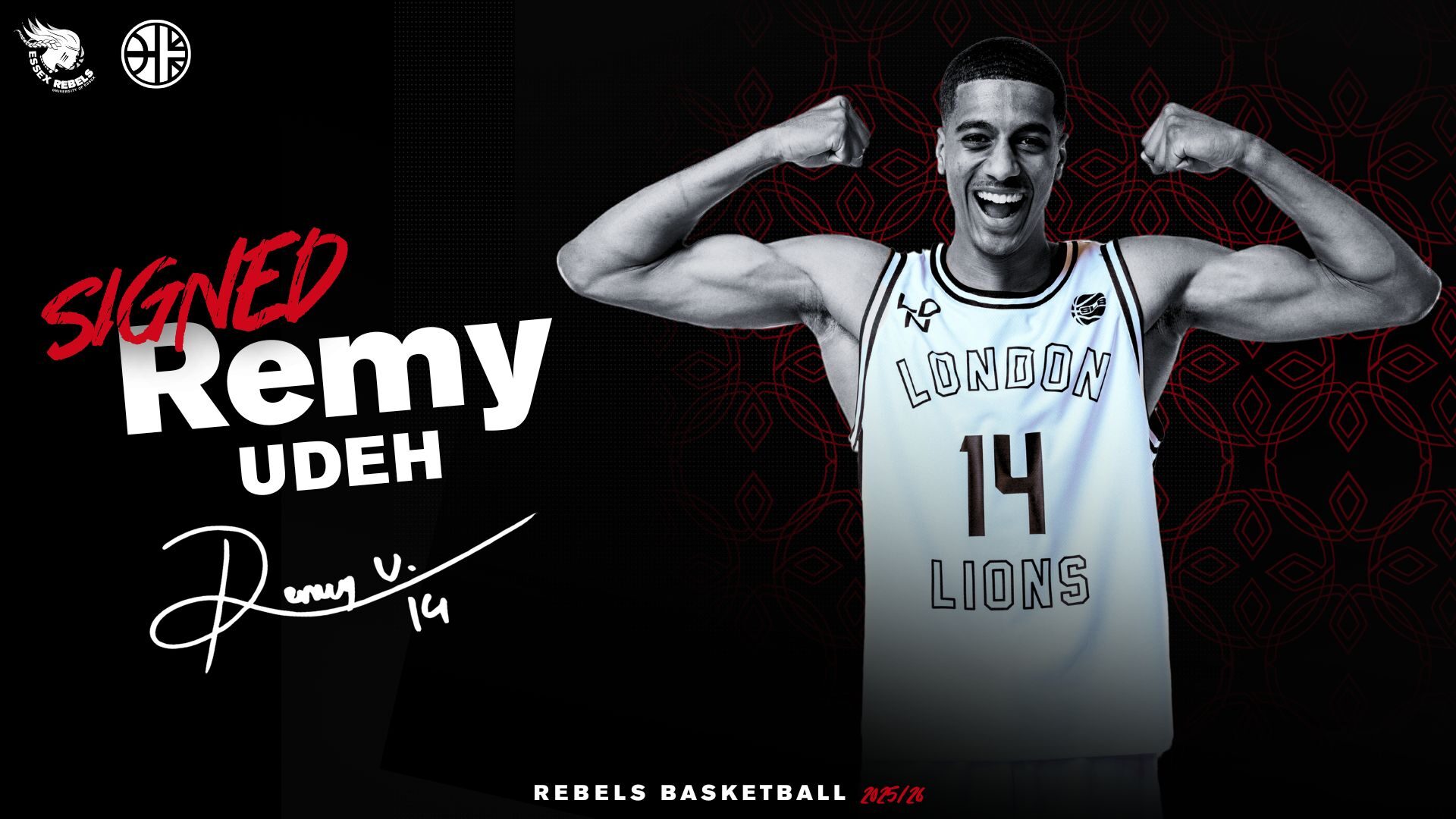 Essex Rebels Announce First New Signing for 2025/26 Season: Remy Udeh ...